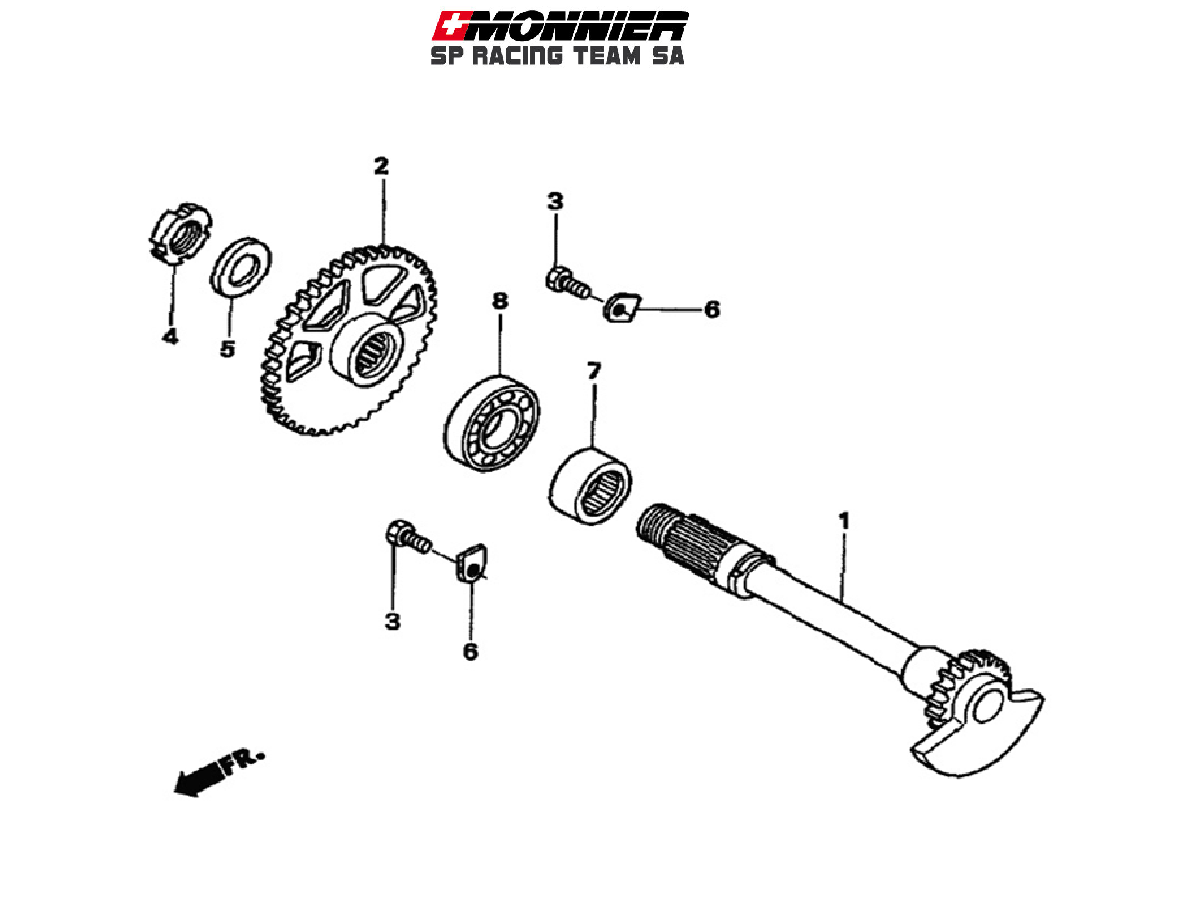 XRF 450 – Equilibrage moteur – SP Racing Team SA